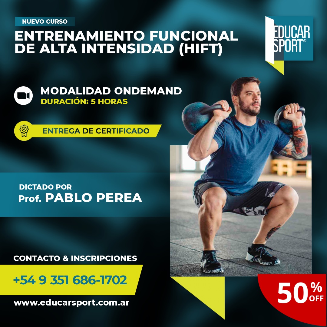 EDUCAR SPORT | Cursos | Capacitaciones | Ciencias del ejercicio